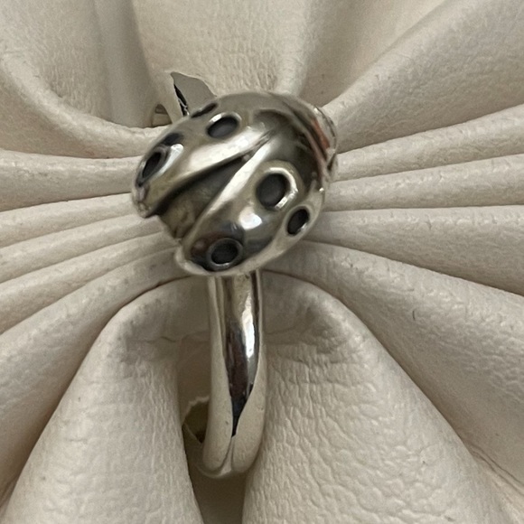 James Avery | Jewelry | Rare Retired James Avery Stackable Ladybug Ring ...